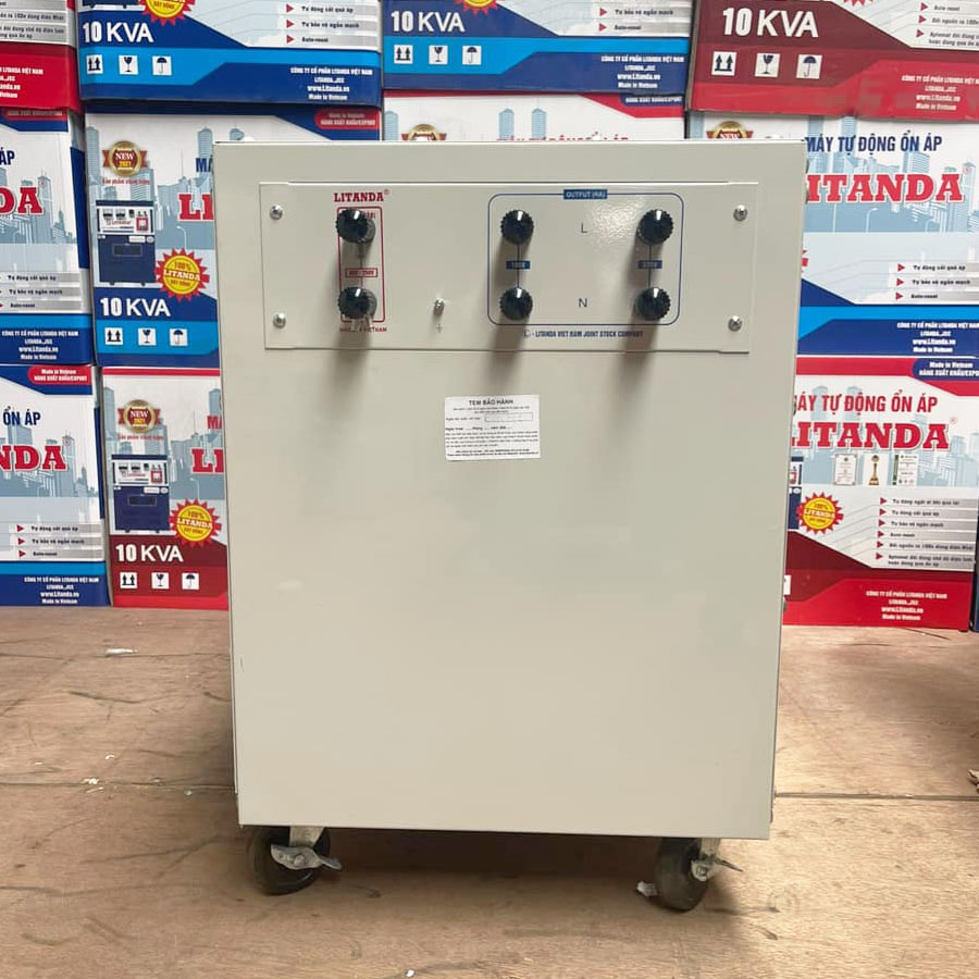 Ổn Áp Litanda 20KVA 1 Pha Dải 90V-250V DRI-20000 II Giá Bao Nhiêu?
